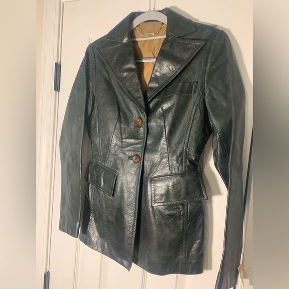Paco Rabanne | Jackets & Coats | Vintage Paco Rabanne Leather ...